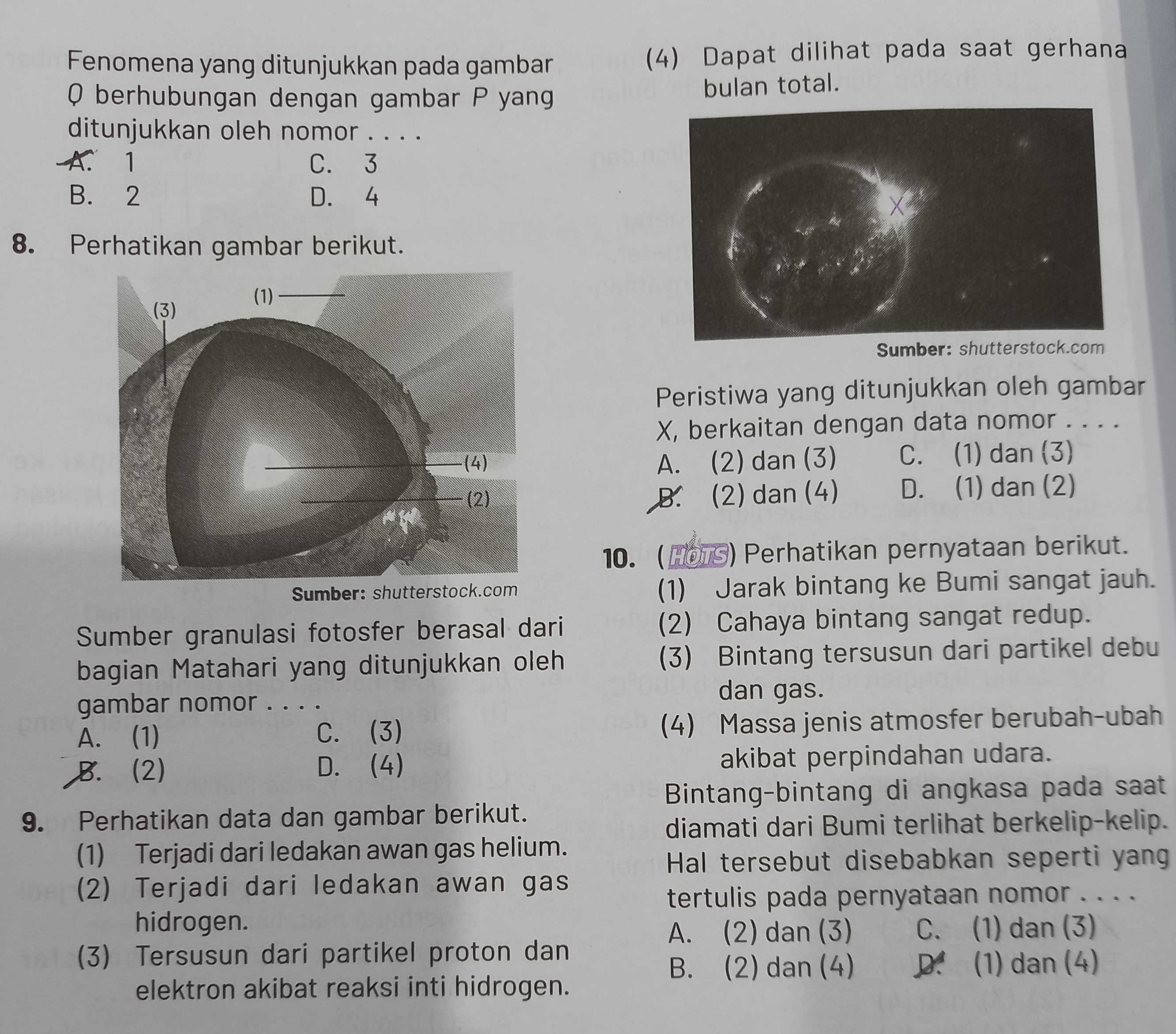 Fenomena yang ditunjukkan pada gambar O | StudyX