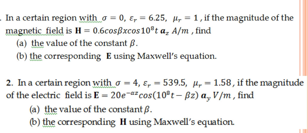 1. In a certain region with $ = 0$, $ _r = | StudyX