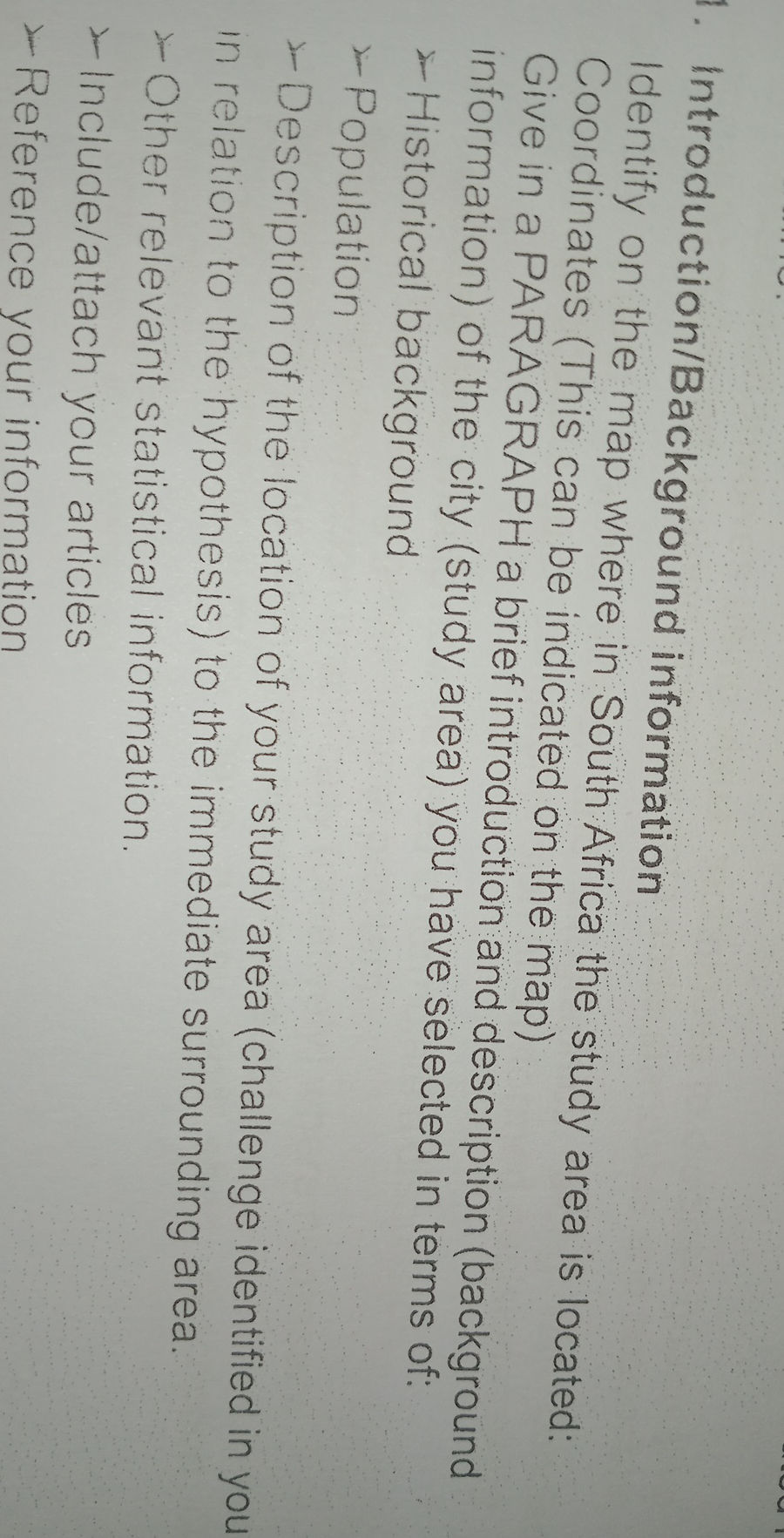 1. Introduction/Background information | StudyX