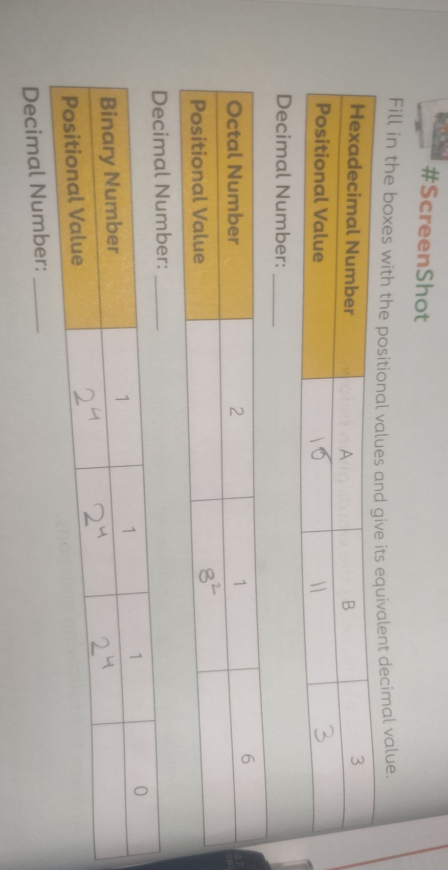 Fill in the boxes with the positional values | StudyX