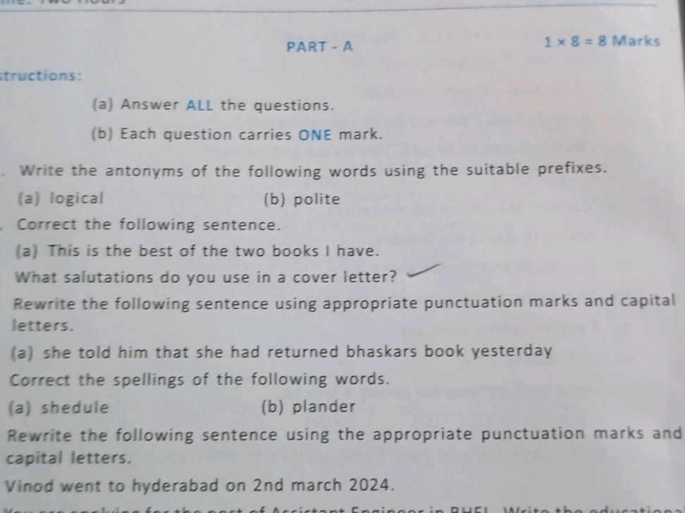 Write the antonyms of the following words | StudyX