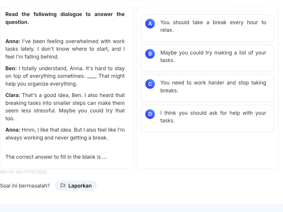 Read the following dialogue to answer the | StudyX