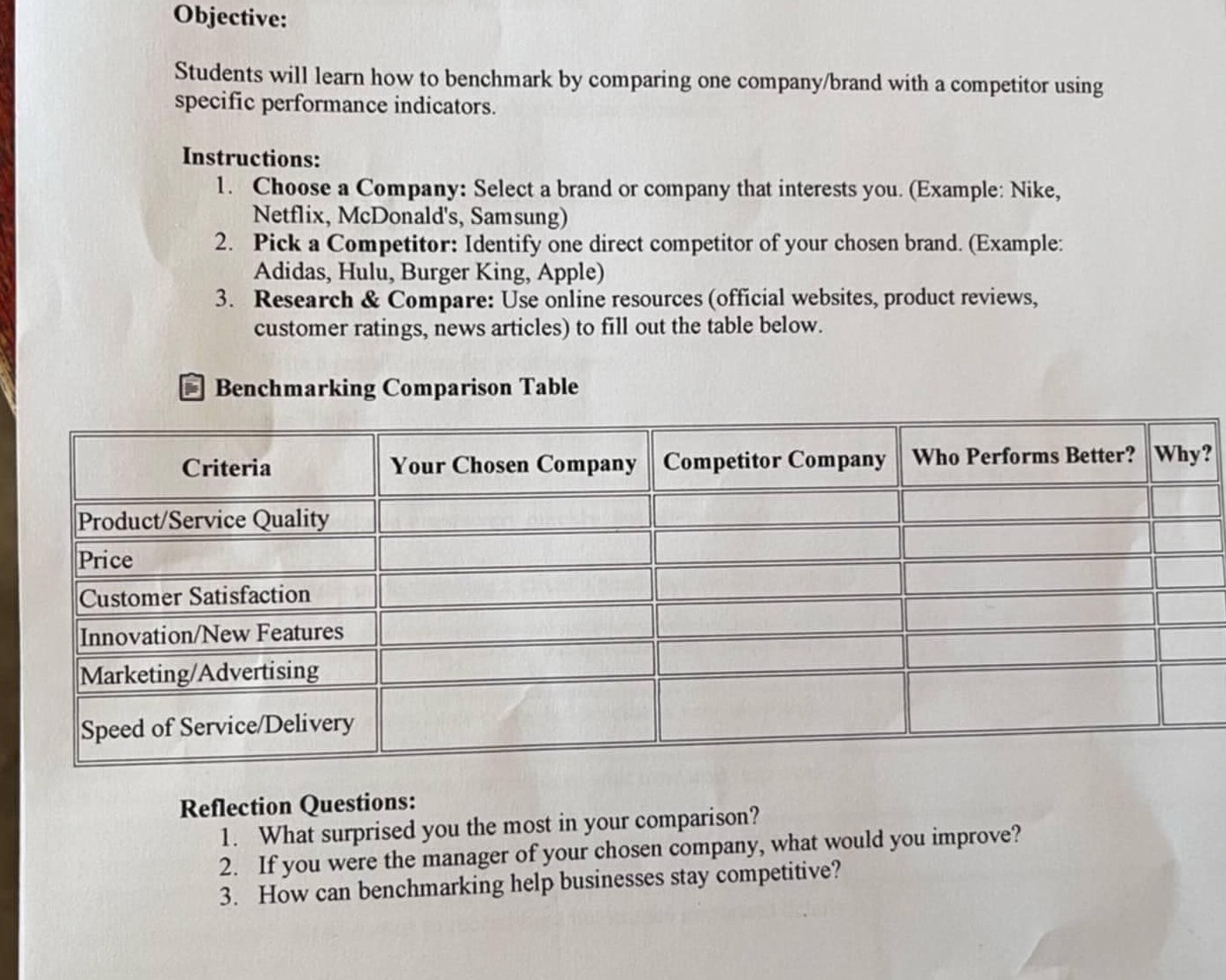 Objective: Students will learn how to | StudyX