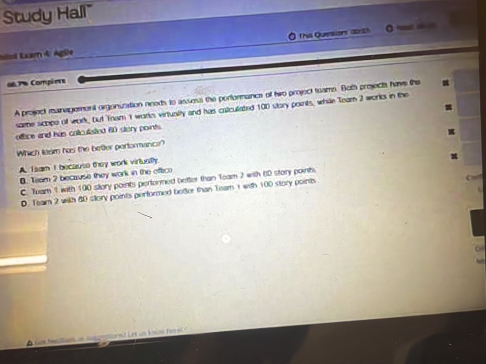 A project management organization needs to | StudyX
