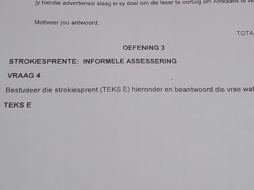 Motiveer jou antwoord. OEFENING 3 | StudyX