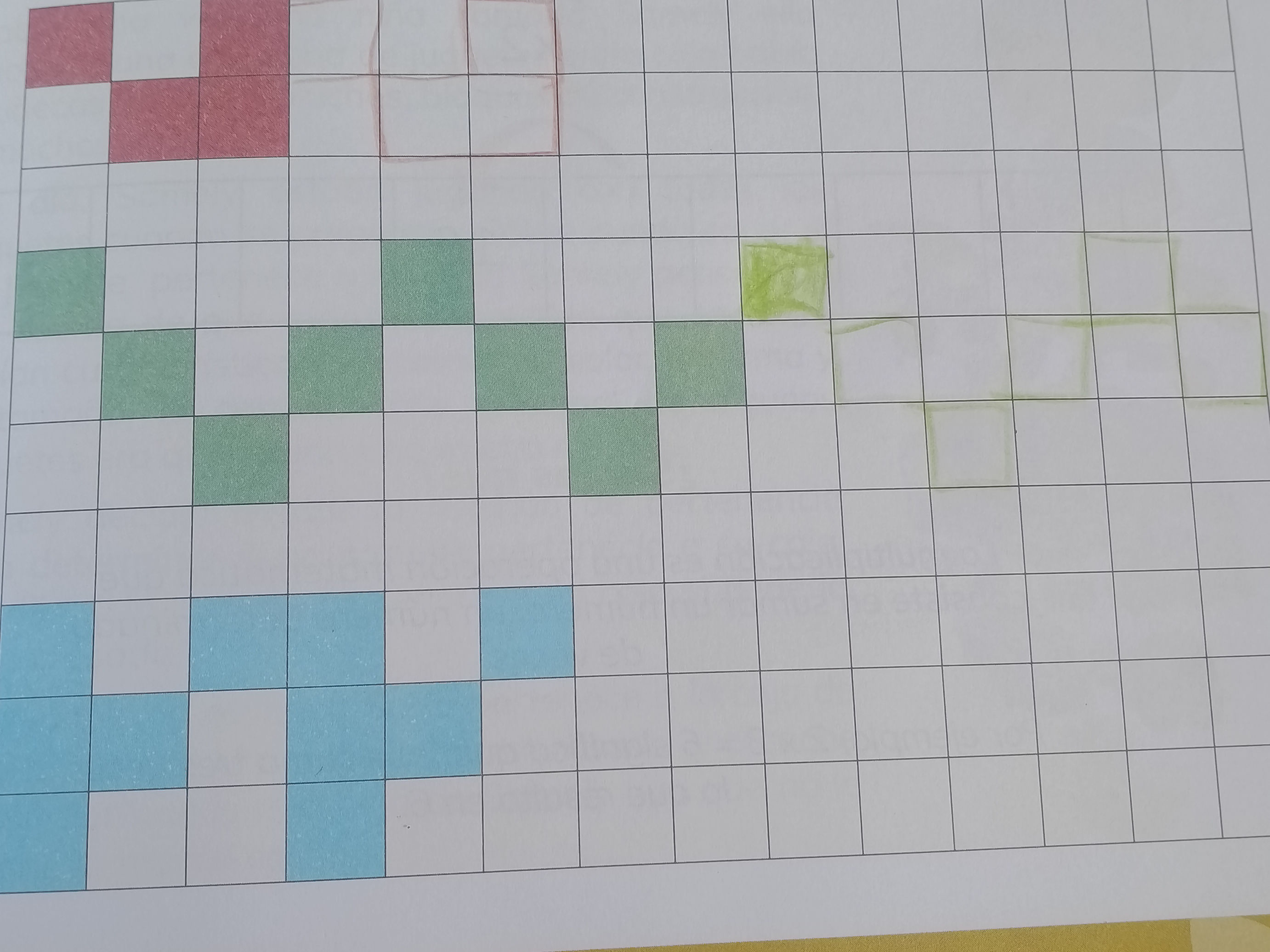 The image shows a grid with some squares | StudyX