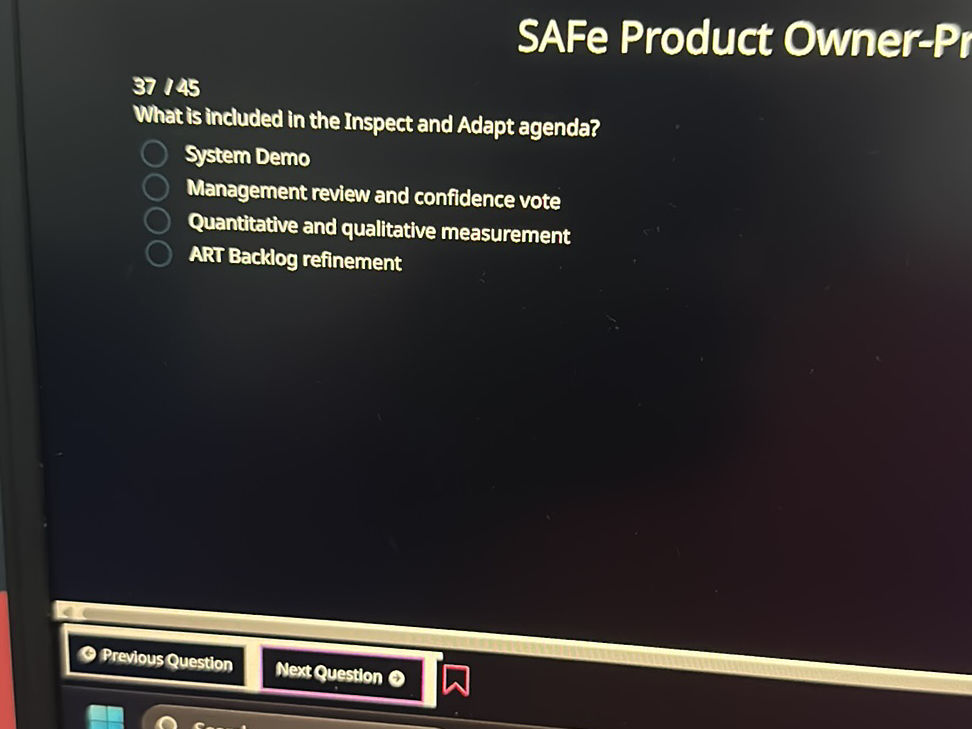 What is included in the Inspect and Adapt