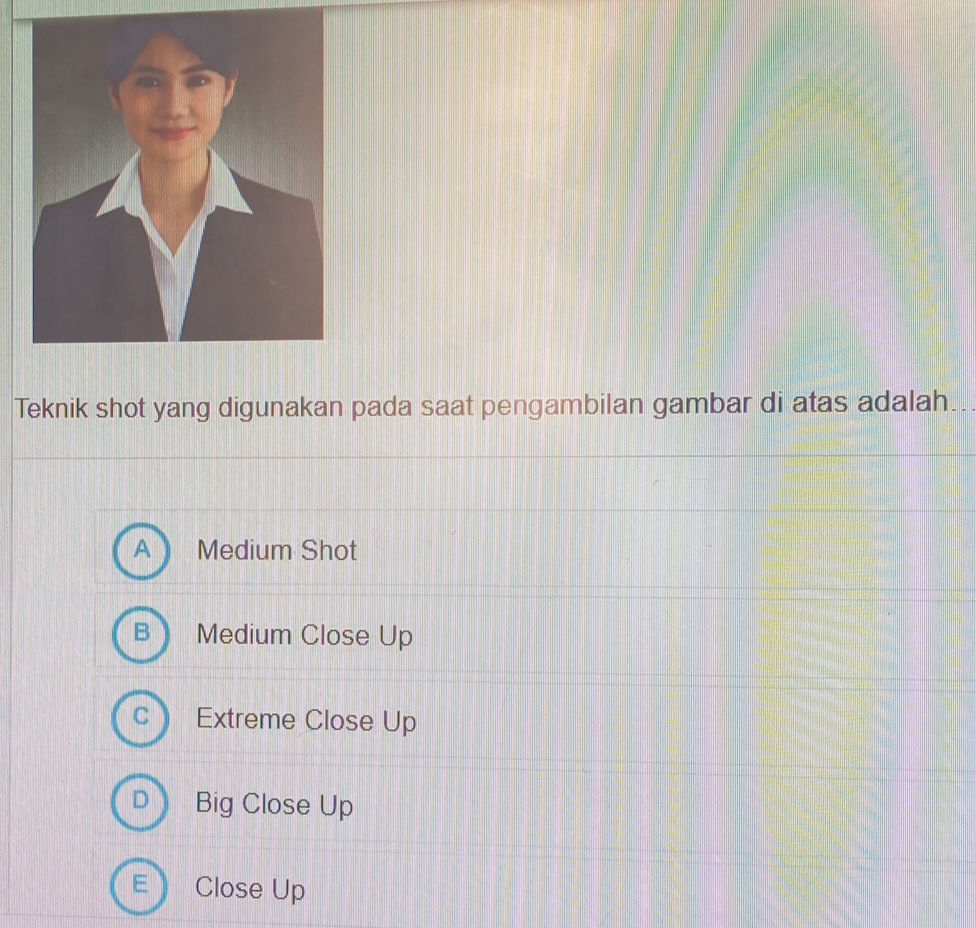 Teknik shot yang digunakan pada saat | StudyX