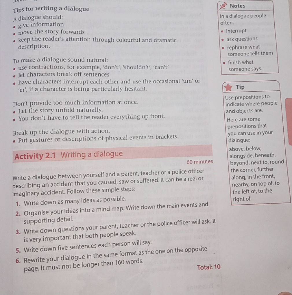 Write a dialogue between yourself and a | StudyX