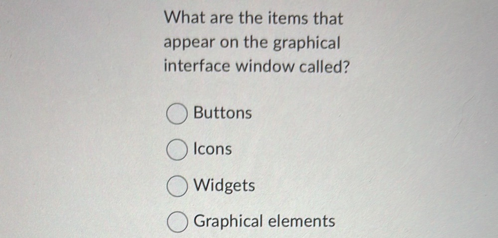 What are the items that appear on the | StudyX