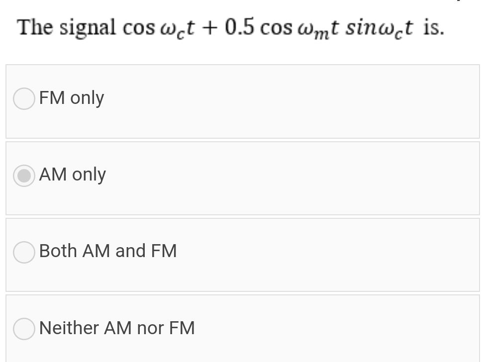 The signal $ _c t + 0.5 _m t _c t$ | StudyX