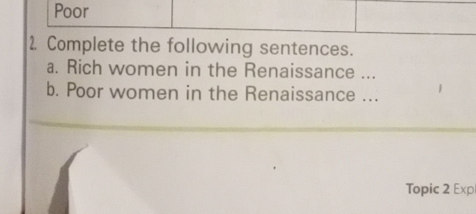 2. Complete the following sentences. a. | StudyX