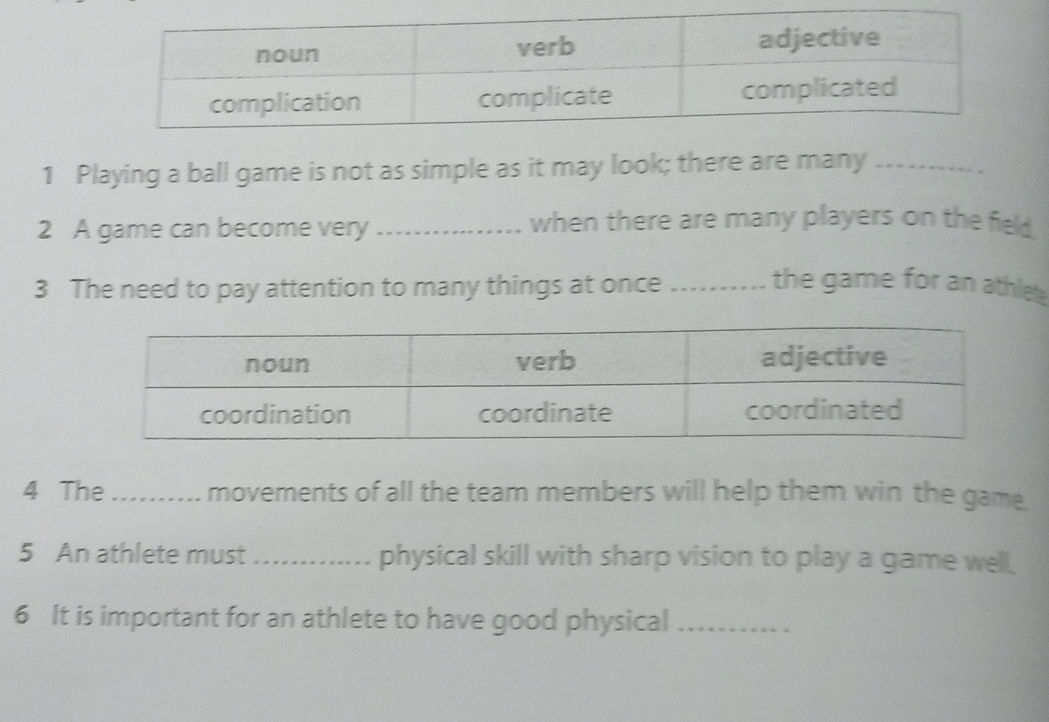 noun | verb | adjective | StudyX