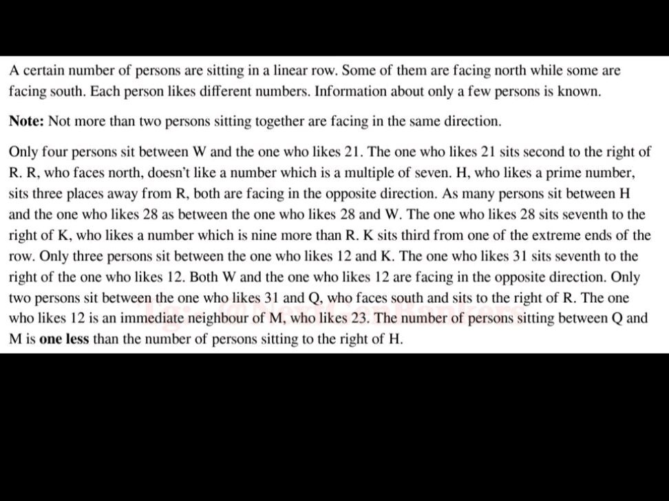 A certain number of persons are sitting in a | StudyX