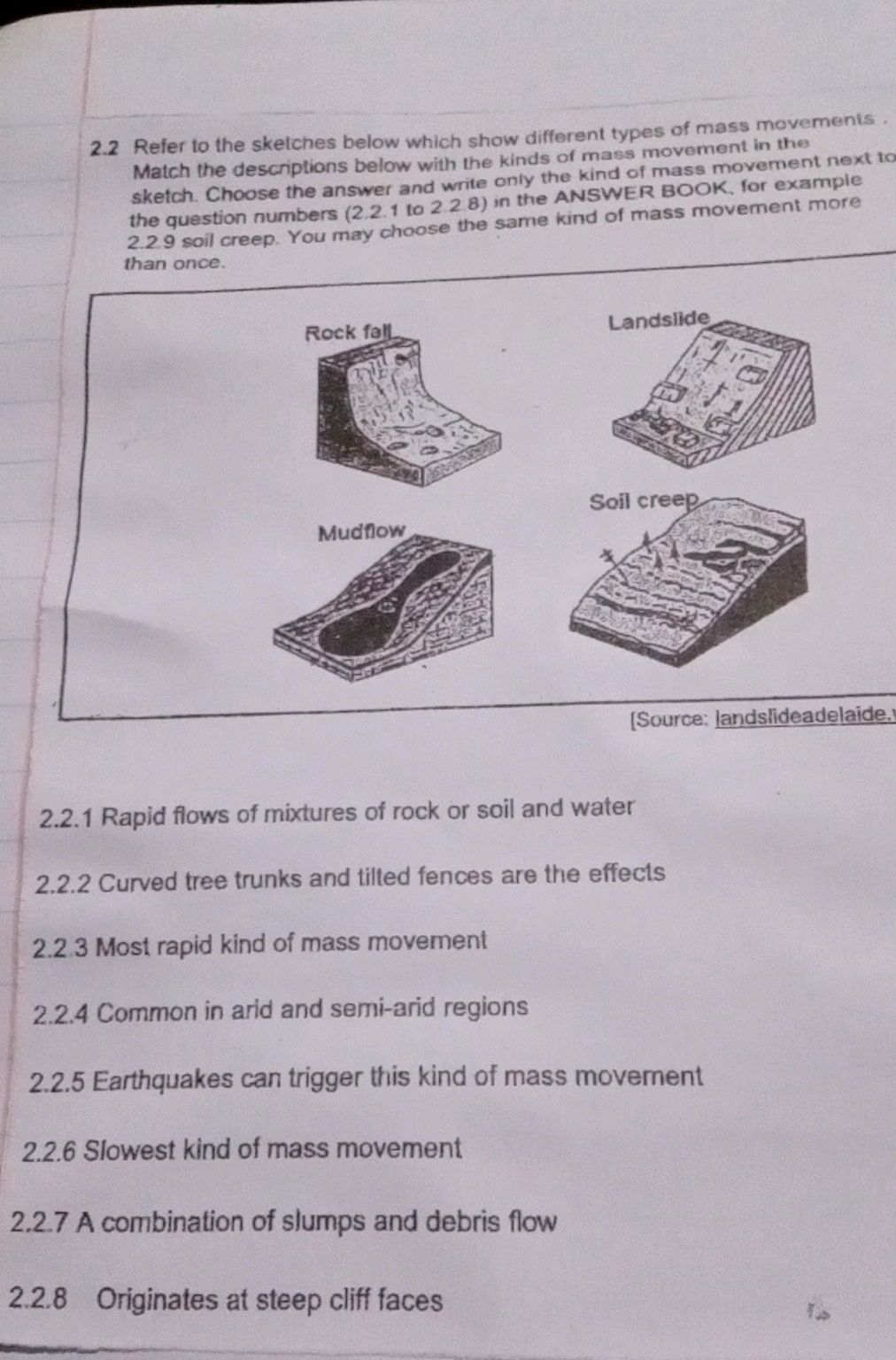 2.2 Refer to the sketches below which show | StudyX