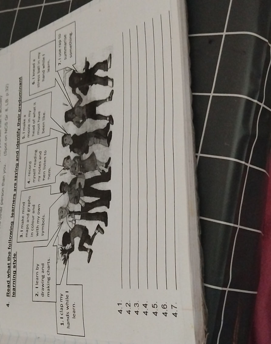 4. Read what the following learners are | StudyX