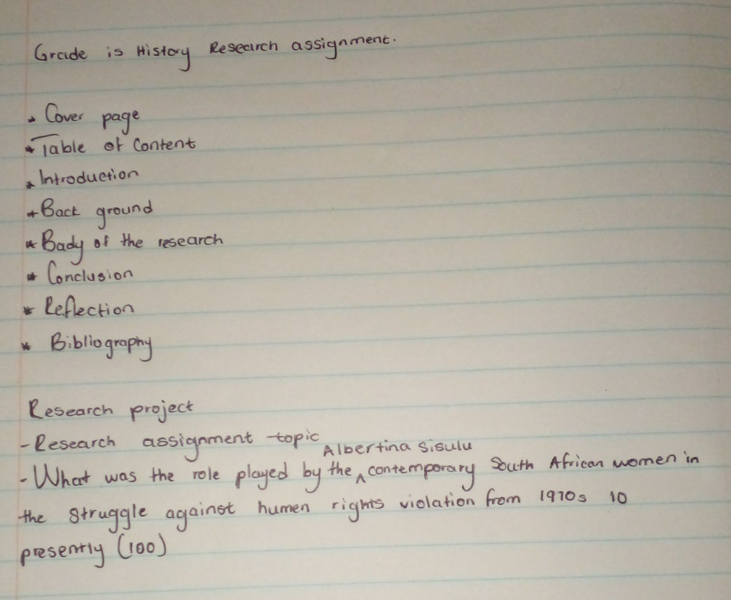 Research project - Research assignment topic | StudyX