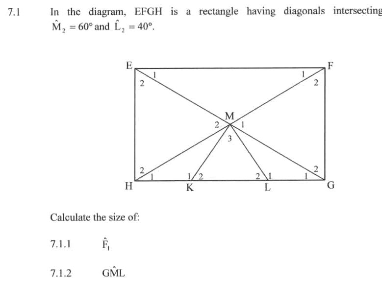 In the diagram, EFGH is a rectangle having | StudyX