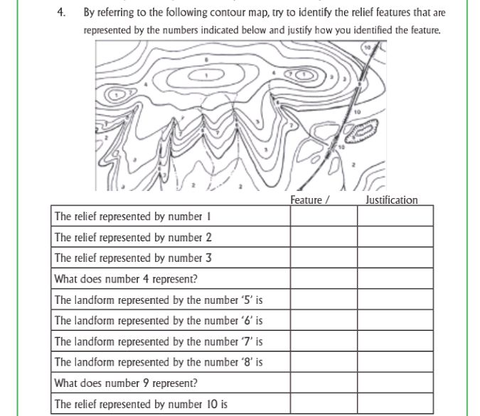 4. By referring to the following contour | StudyX