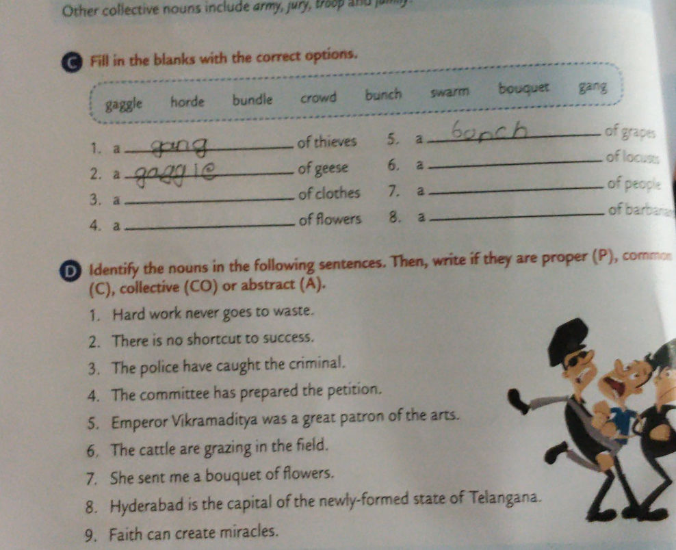 Fill in the blanks with the correct options. | StudyX