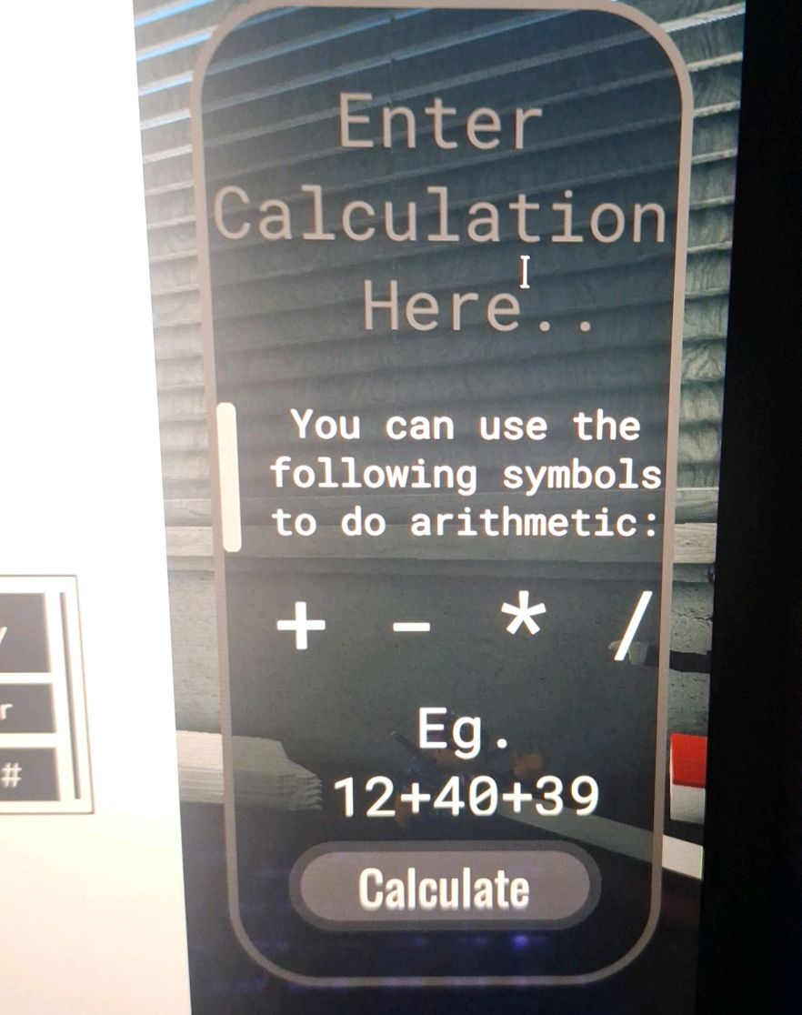 Enter Calculation Here.. You can use the | StudyX