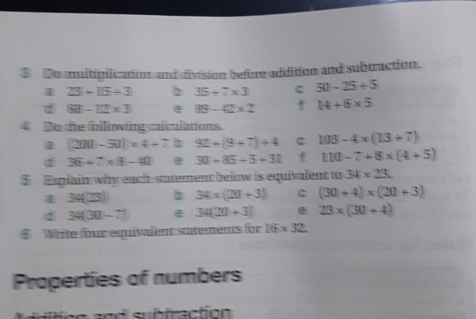 3. Do multiplication and division before | StudyX