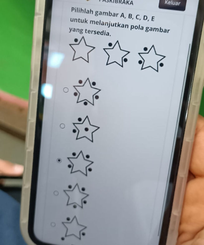 Pilihlah gambar A, B, C, D, E untuk | StudyX