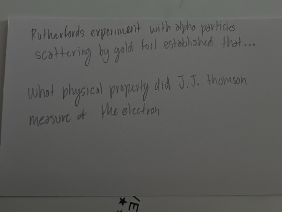Rutherfords experiment with alpha particles | StudyX