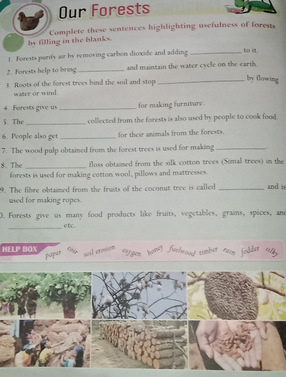 Complete these sentences highlighting | StudyX