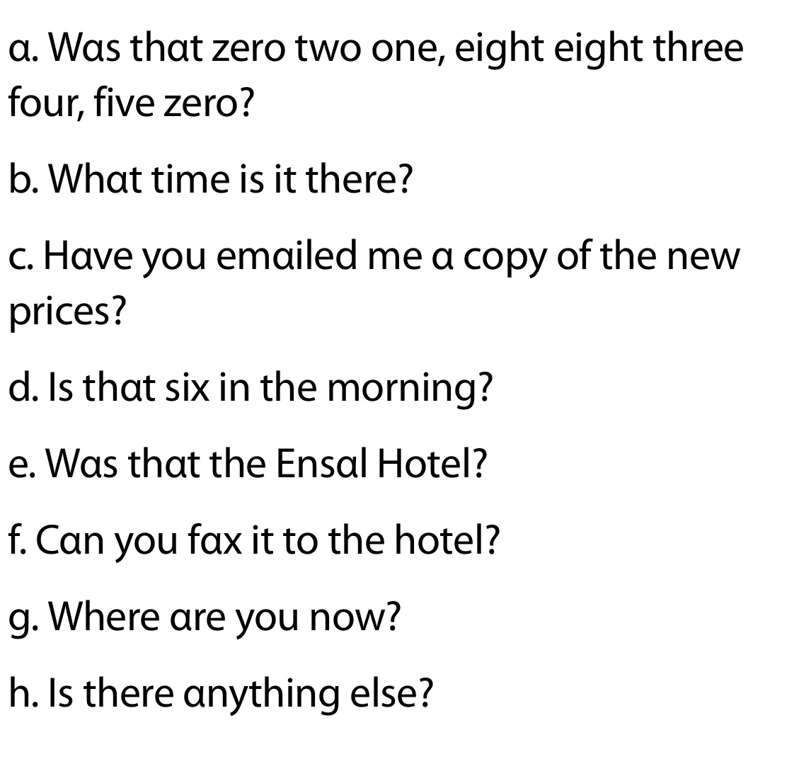 a. Was that zero two one, eight eight three | StudyX