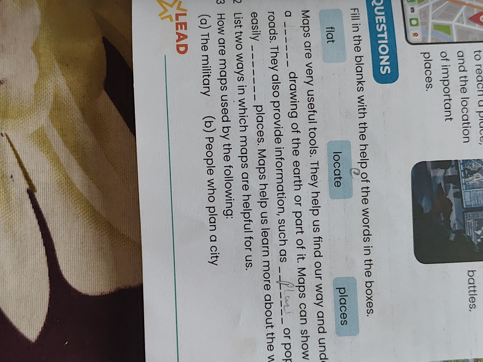 Fill in the blanks with the help of the | StudyX