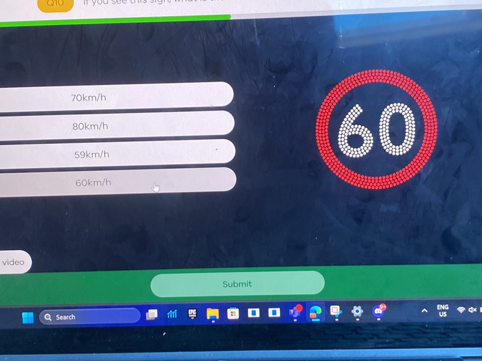 If you see this sign, what is the speed | StudyX