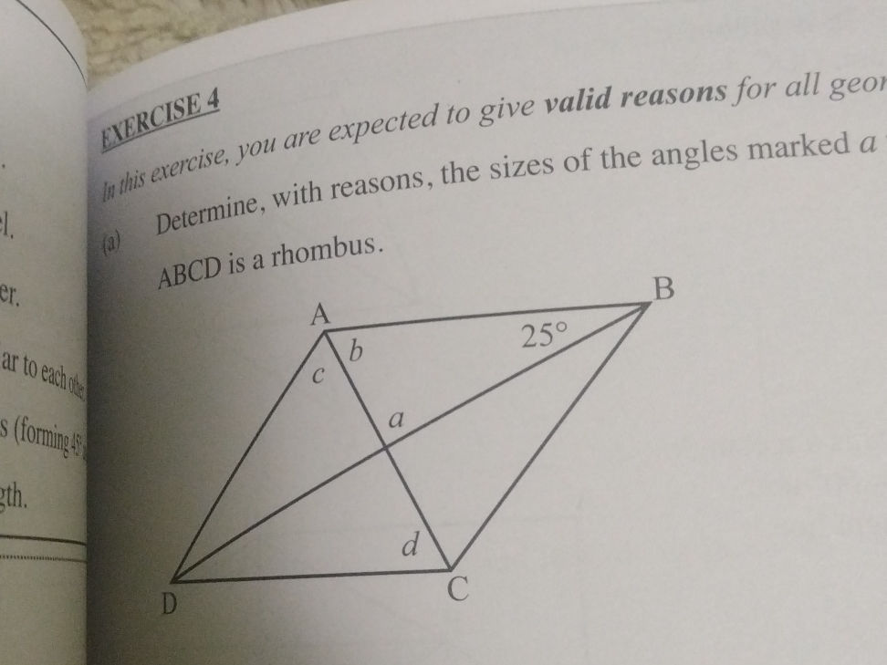 Determine, with reasons, the sizes of the | StudyX