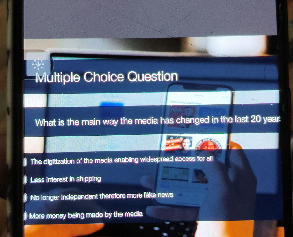 What is the main way the media has changed | StudyX