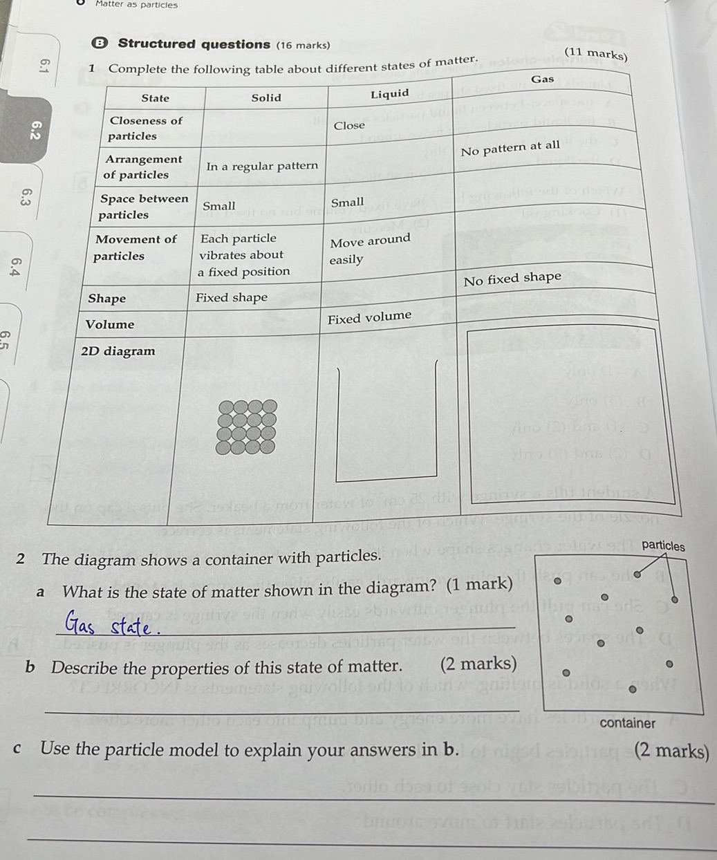 1. Complete the following table about | StudyX