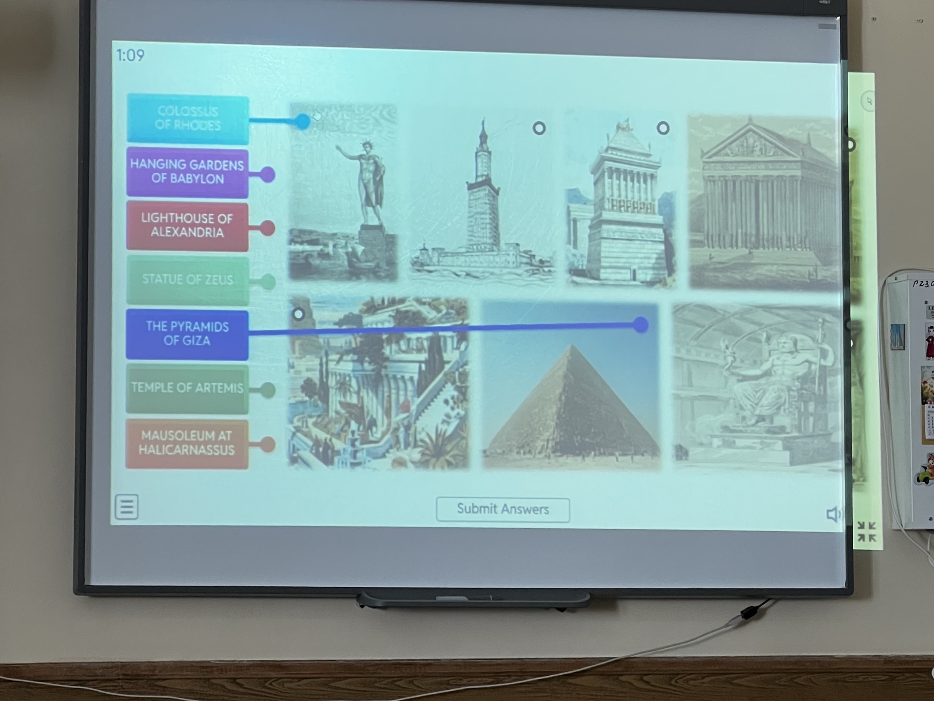 COLOSSUS OF RHODES HANGING GARDENS OF | StudyX
