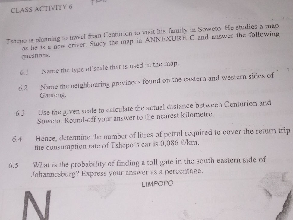 6.1 Name the type of scale that is used in | StudyX