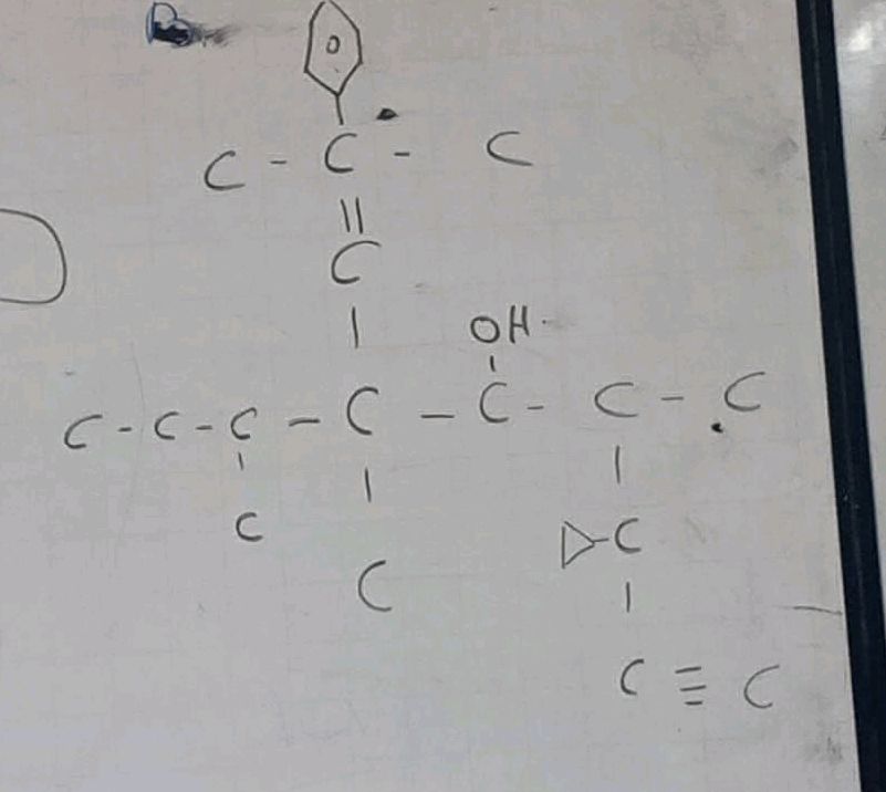 The image contains a complex organic | StudyX