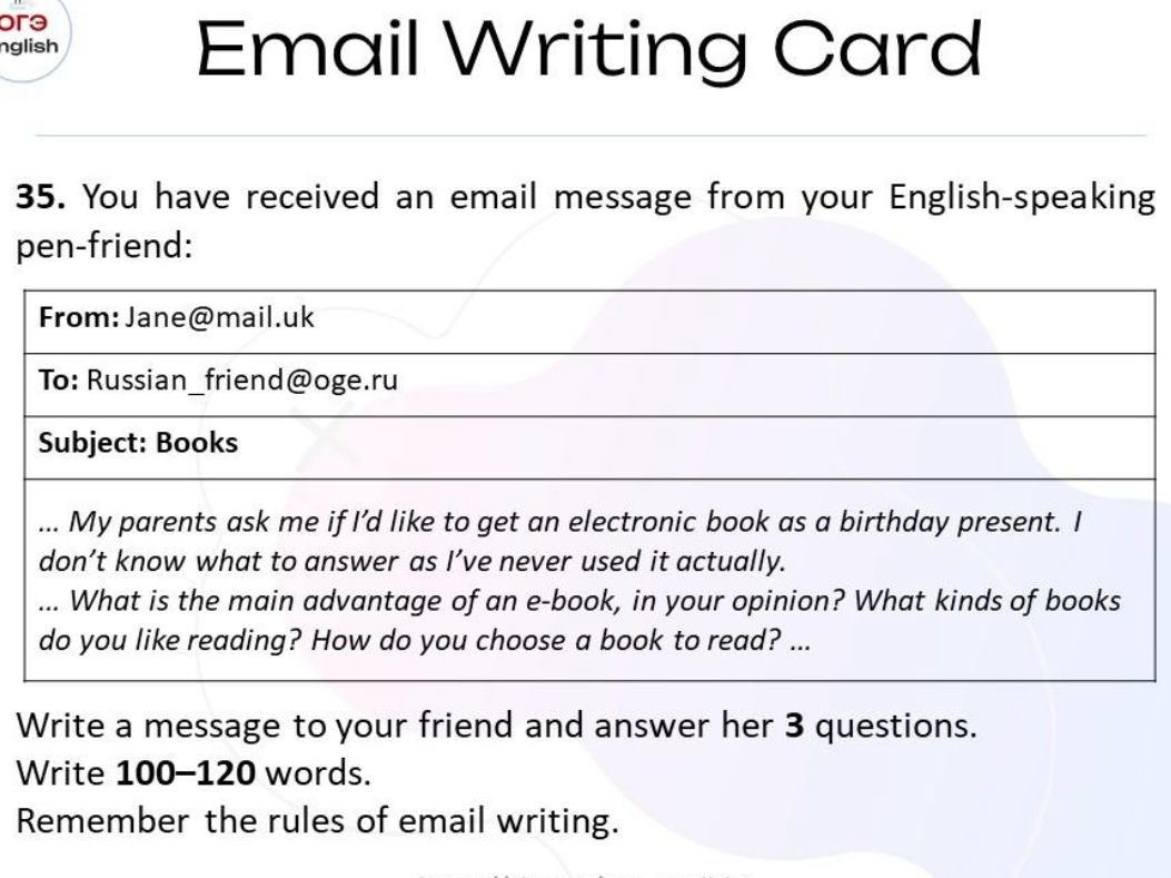 35. You have received an email message from | StudyX