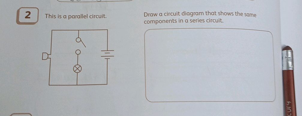 This is a parallel circuit. Draw a circuit | StudyX