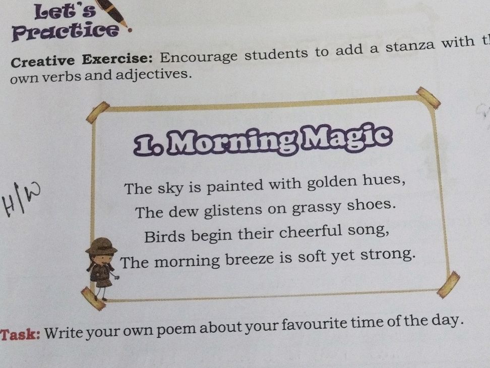 Task: Write your own poem about your | StudyX