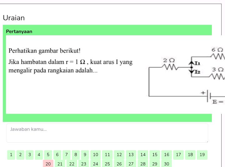 Perhatikan gambar berikut! Jika hambatan | StudyX