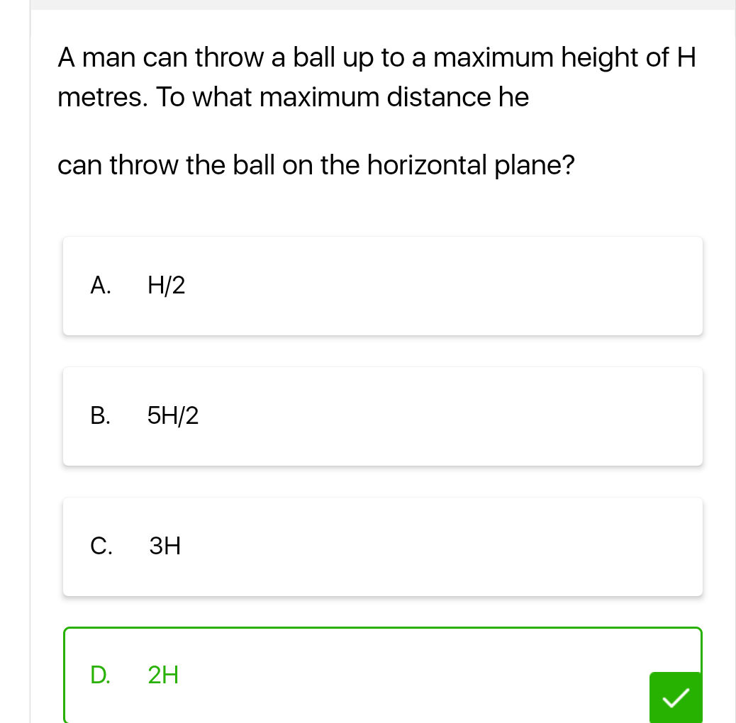 A man can throw a ball up to a maximum | StudyX