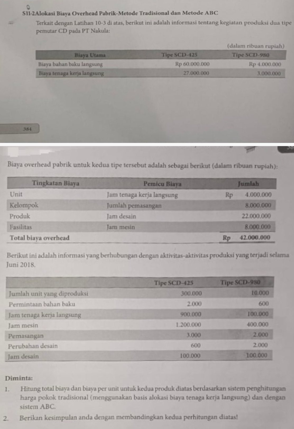 S11-2 Alokasi Biaya Overhead Pabrik-Metode | StudyX