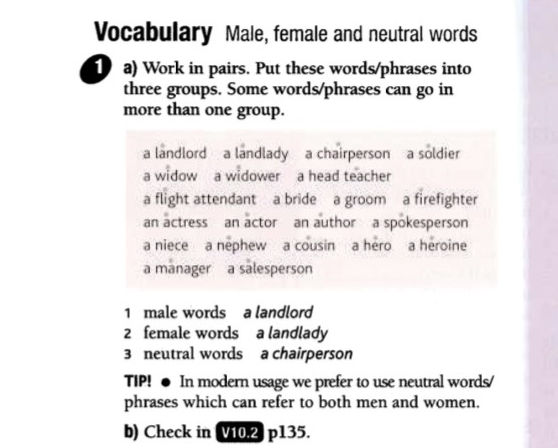a) Work in pairs. Put these words/phrases | StudyX