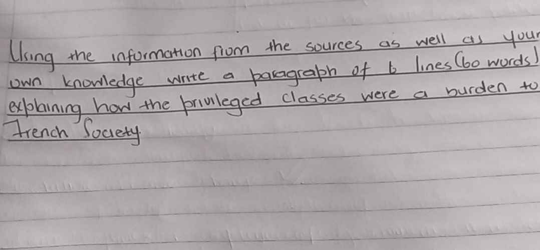 Using the information from the sources as | StudyX