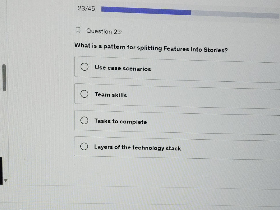 Question 23: What is a pattern for | StudyX
