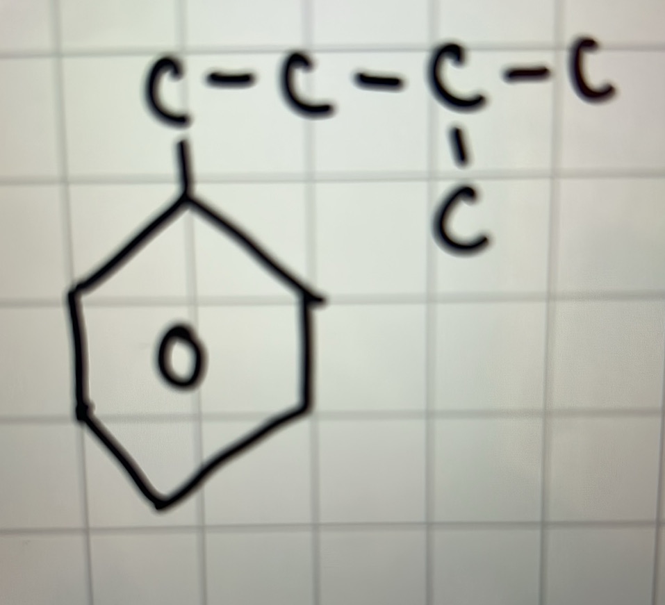 The image shows a chemical structure. It is | StudyX