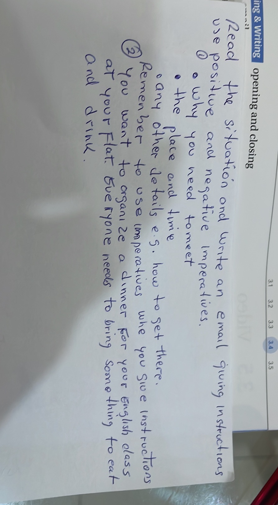 Read the situation and write an email giving | StudyX