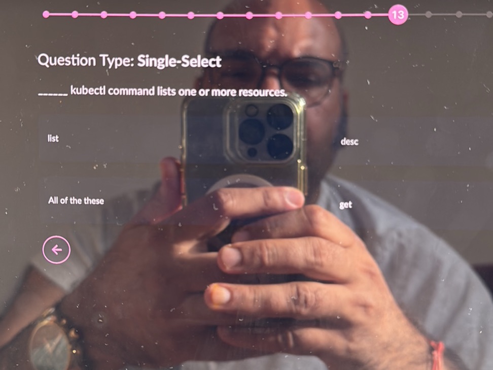 Question Type: Single-Select ______ kubectl | StudyX